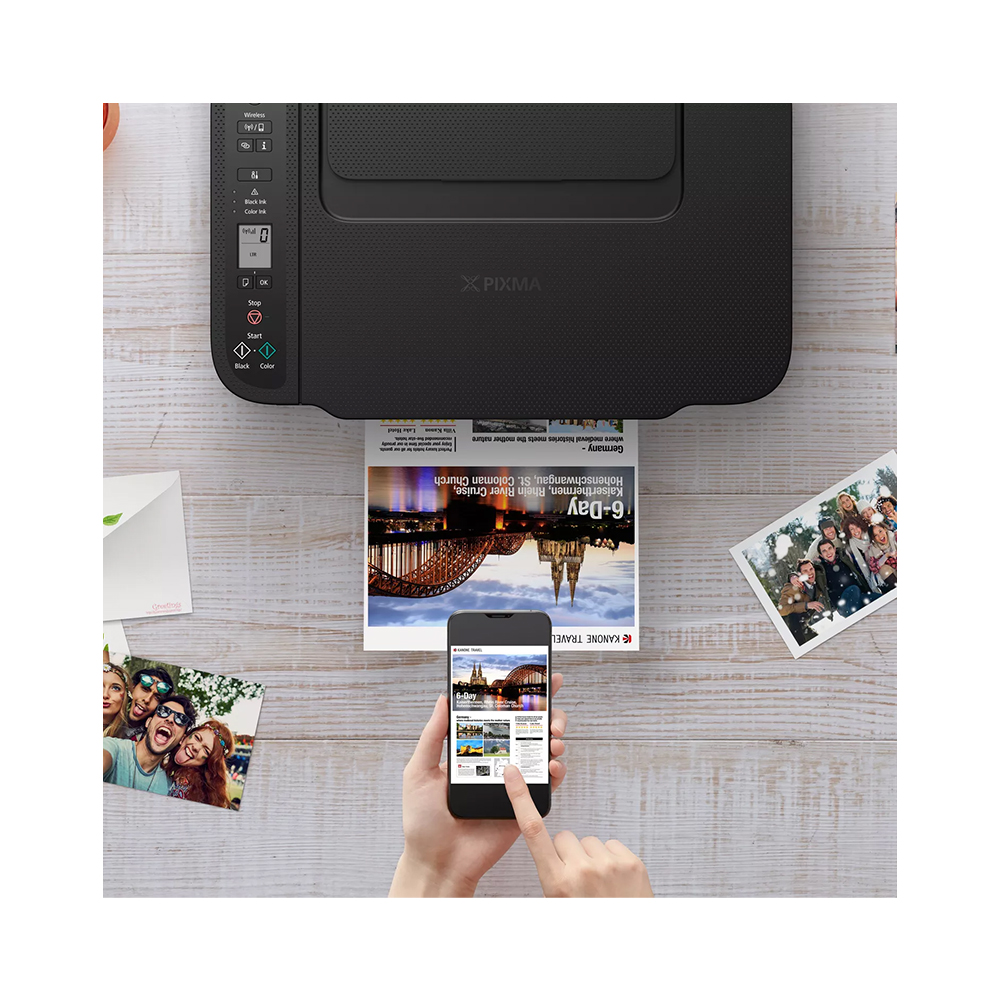 Canon PIXMA TS3440 Wireless Colour All-in-One Inkjet Photo Printer