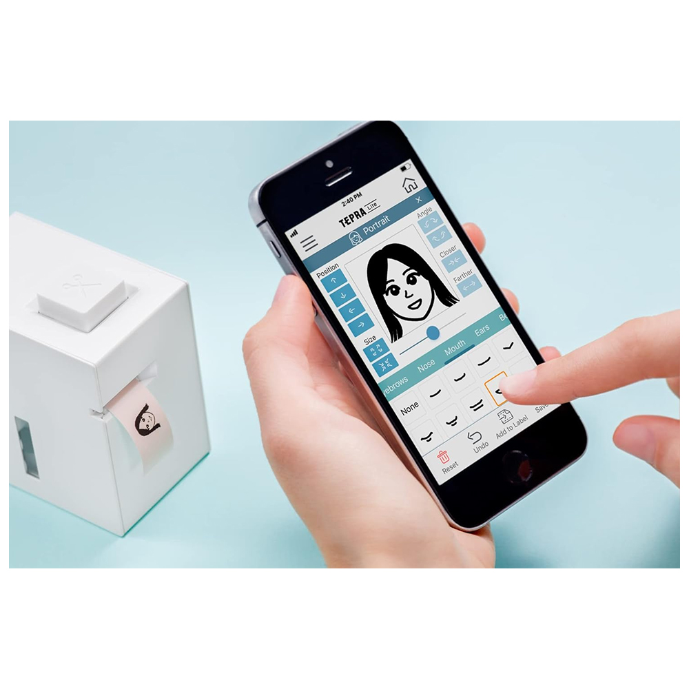 KING JIM TEPRA Lite LR30GS - Portable Thermal Label Printer from Japan ...